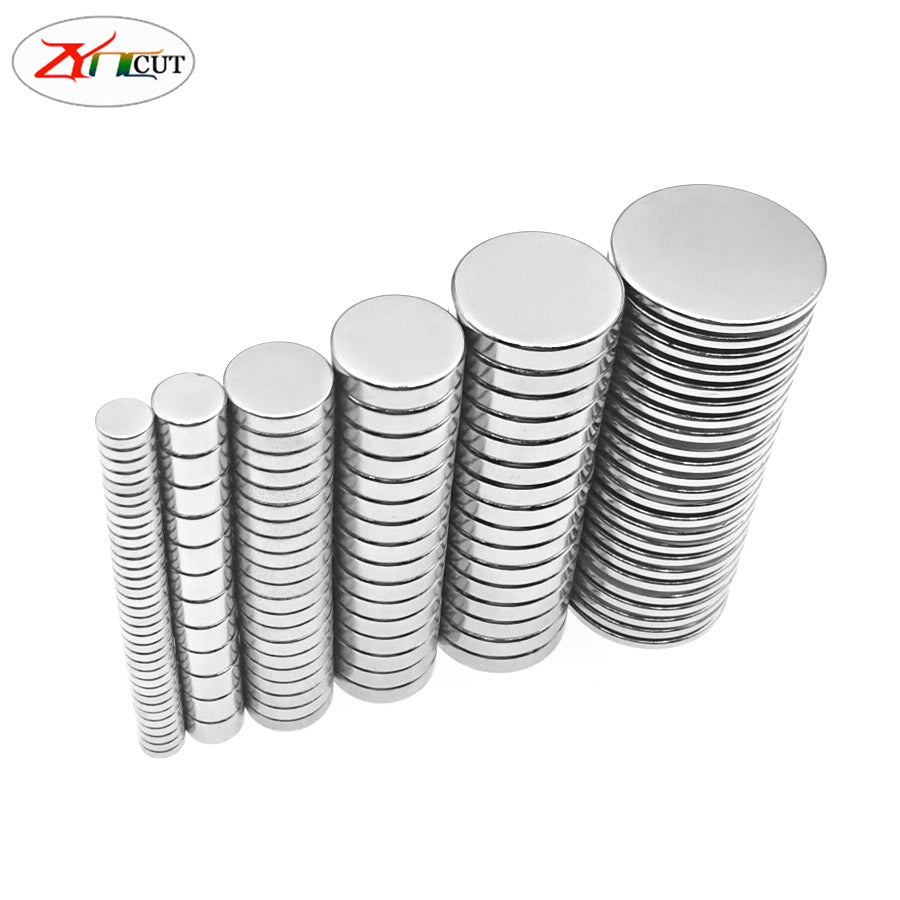 Diameter 15mm thick 2 3 4 5 8 10mm NdFeB Powerful Circular Magnet rare ...